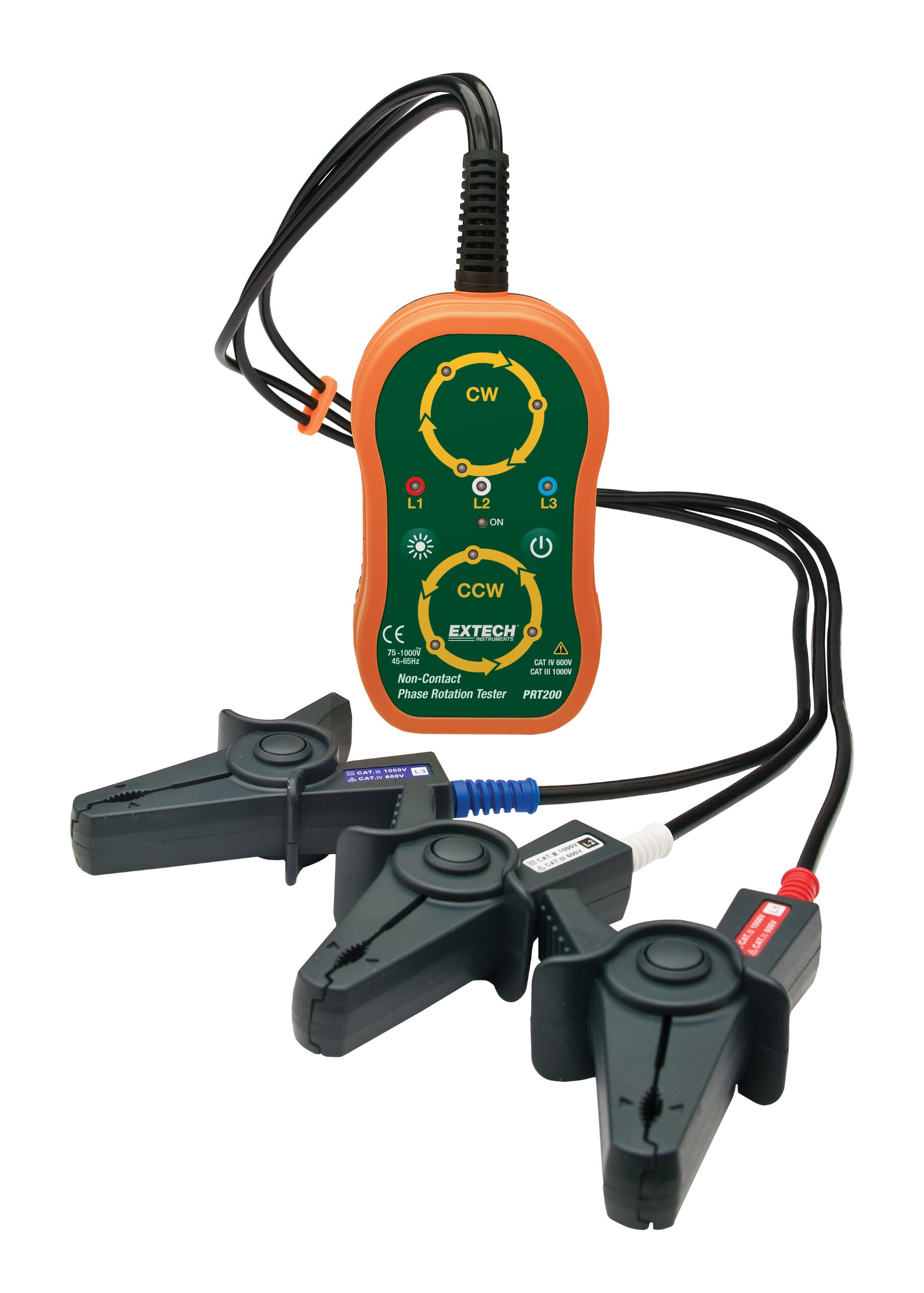 Extech Non-Contact Phase Sequence Tester and Battery Acid Refractometer Bundle
