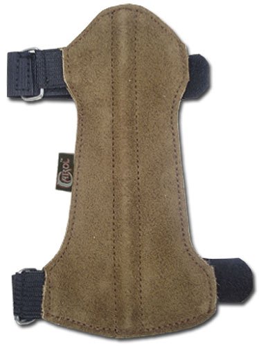 Carol Youth Target Archery ARM Guard Suede Leather AG214B (15cm Long X 7cm Wide).