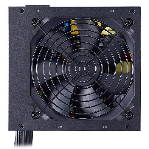 Cooler Master MWE White 450 80+ White 450W PSU with HDB Silent 120mm Fan, Single +12V Rail, Flat Black Cables