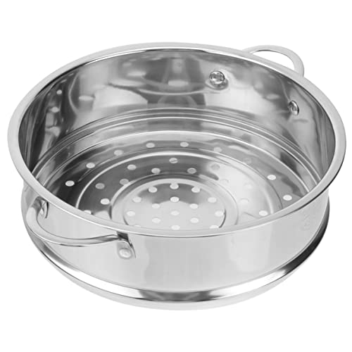 GOOHOCHY stainless steel steamer bun steamer stainless steel wok stainless cookware metal steamer basket rice cooker rack seafood steam Basket Steaming Tool Buns Steamer Kitchen Tool tray
