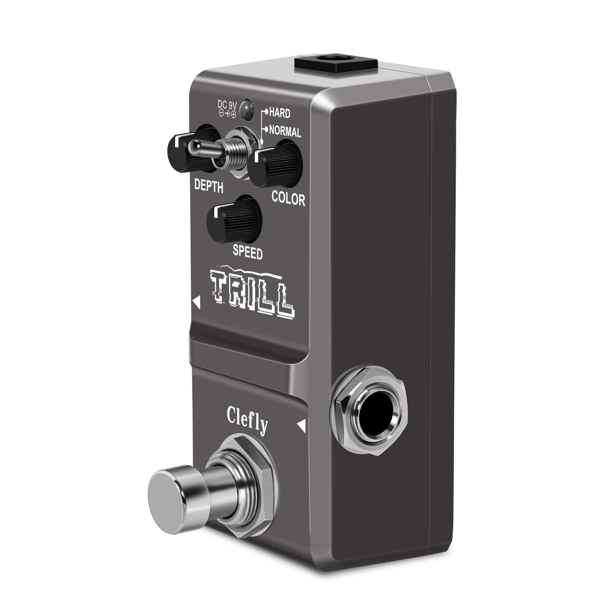 Clefly Nano Tremolo Effect Pedal for Guitar True Bypass & Nano Trill Effect Pedal