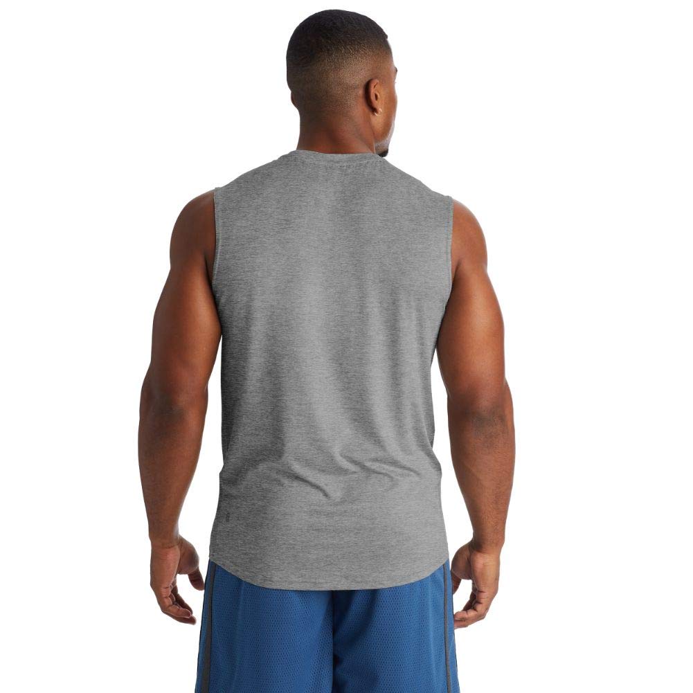 C9 Champion mens Sleeveless Tech Tee T Shirt, Ripe Red, Large US