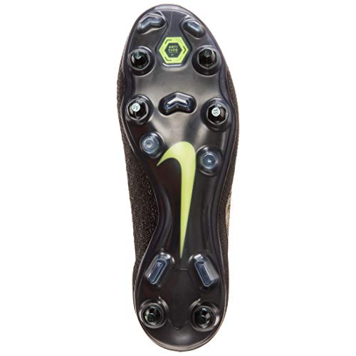 Nike Phantom VSN Elite DF SG-Pro AC Mens Football Boots AO3264 Soccer Cleats (UK 6 US 7 EU 40, Black Vivid Gold 077)