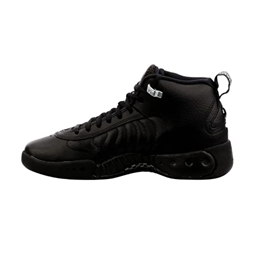 Jordan Jumpman Pro Big Kids Shoes Size-7 Black/White-Metallic Silver