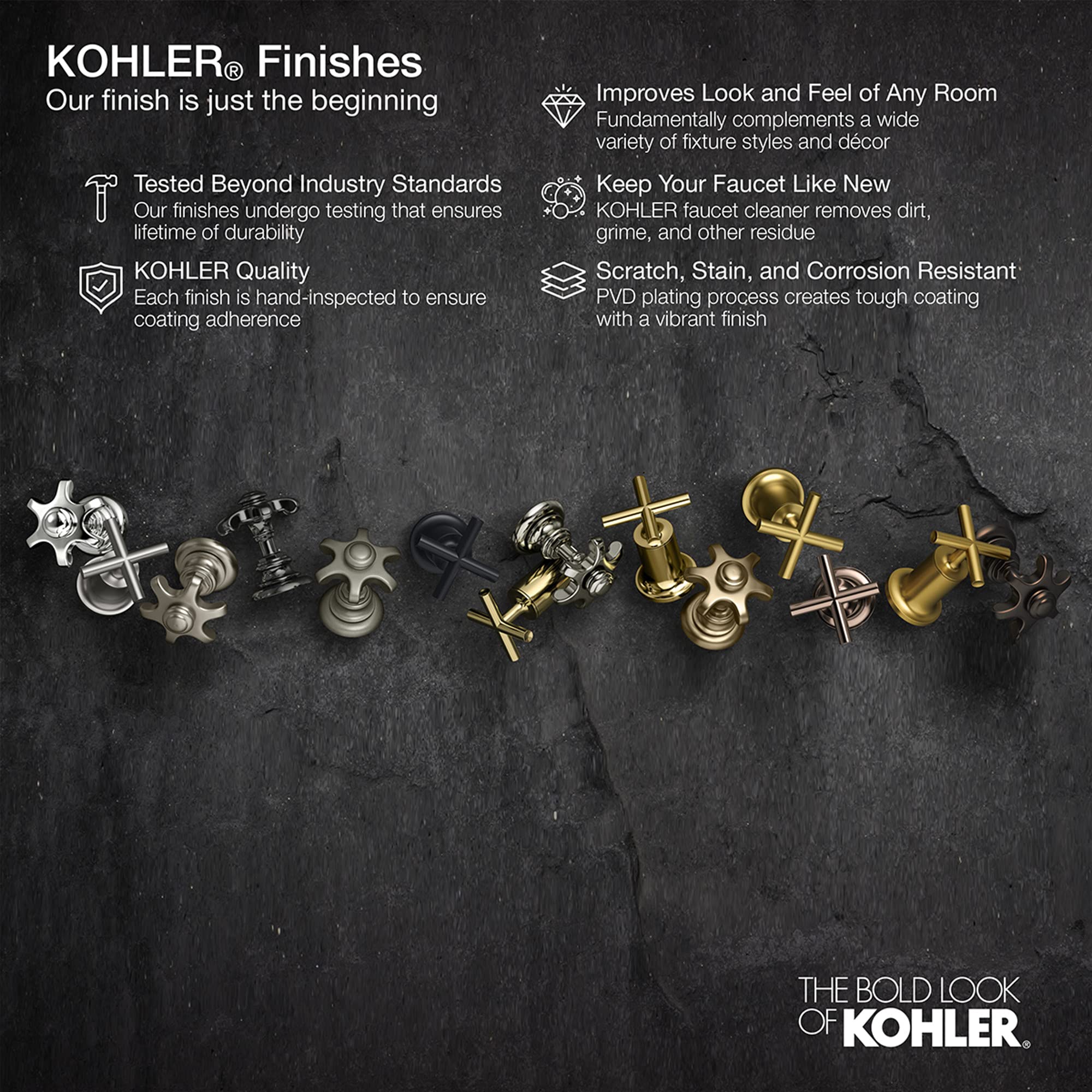 KOHLER AWAKEN® G90MF HANDSHOWER, 1.75GPM