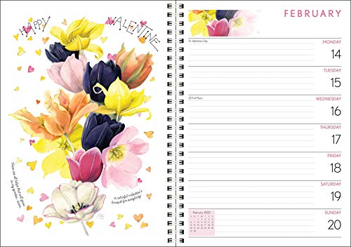 Marjolein Bastin Nature's Inspiration 2022 Monthly/Weekly Planner Calendar