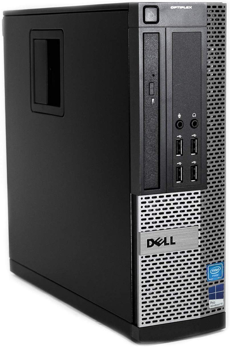 Dell Optiplex 7010 Desktop Computer - Intel Core i7 3.8GHz, 16GB DDR3, New 2TB Hard Drive, Windows 10 Pro 64-Bit, WiFi, USB 3.0, DVDRW, 2X Display Port (Renewed)