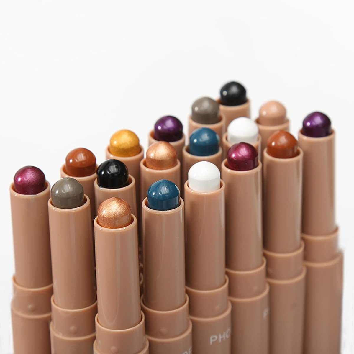 MEICOLY Creamy Eyeshadow Stick,Matte Eyeshadow Pencil Crayon,Eye Brightener Stick,Highlighting Stick,Soft & Smooth Easy To Color Waterproof,103 Putty