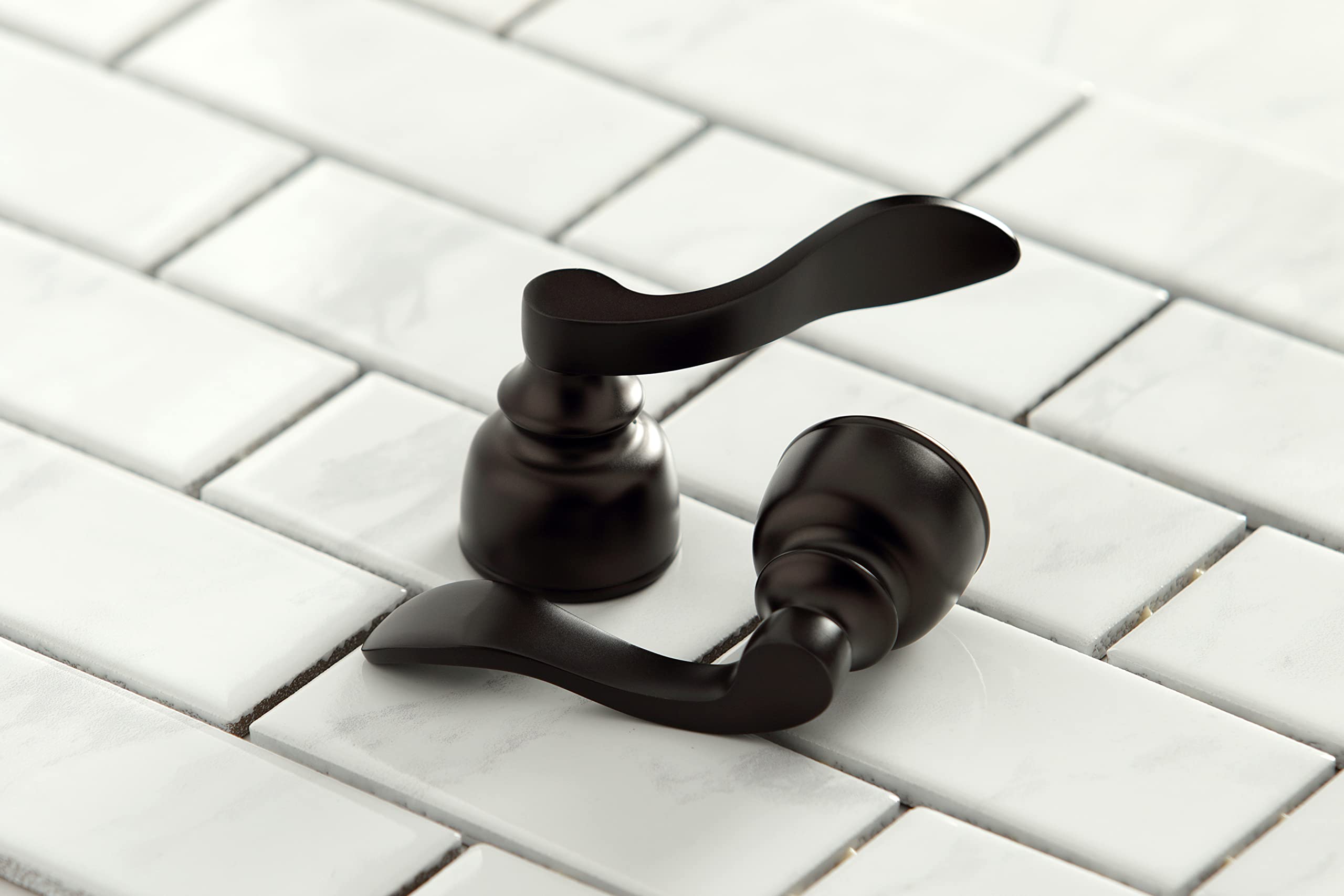Kingston Brass KB8755NFL NuWave French 8" Centerset Kitchen Faucet, Oil Rubbed Bronze