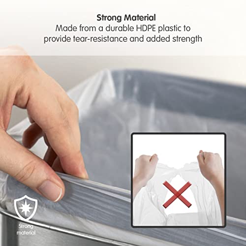 Morphy Richards Custom Fit Lemon Scented Bin Liners, White, Size B, 42/50 litres, Pack of 20