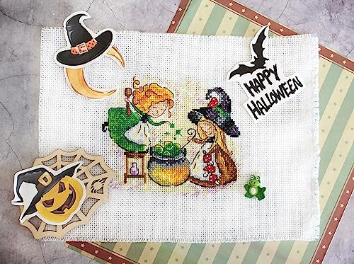 MP Studia Cross Stitch Embroidery Kits for Adults and Beginners Autumn - According to an Old Recipe 11x13cm/4.33x5.12 14ct.