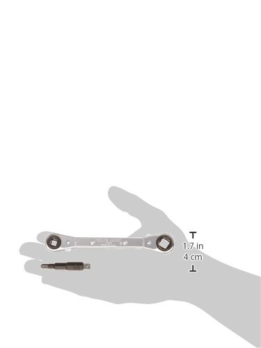 Hand Ratchet, 3/16" to 3/8" Dr, 5-1/2" L