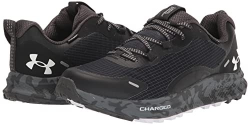 Under Armour Women's Charged Bandit 2 SP Running Shoe, (002) Black/Jet Gray/White, 9