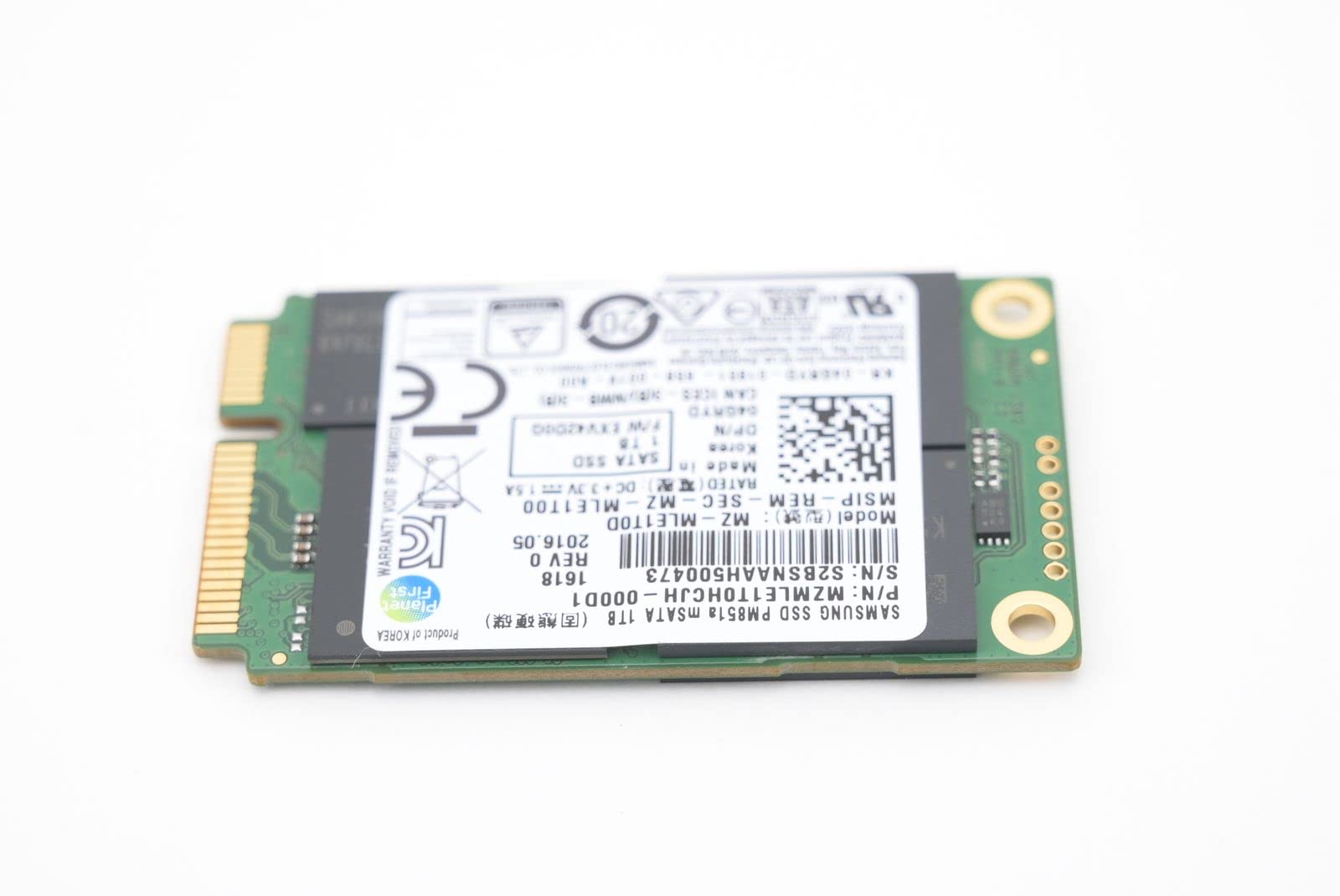 Ebid-Dealz Replacement for 1TB 6Gb/S MSATA Mini PCI-E Solid State SSD Samsung MZ-MLE1T0D 4GRYD