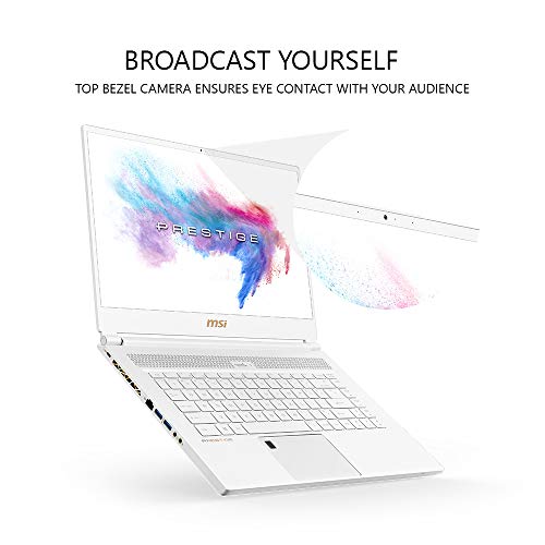 MSI P65 Creator 8RF-441 15.6" Professional Laptop - Intel Core i7-8750H, GTX1070, 32GB DDR4, 512GB NVMe SSD, Win 10 PRO