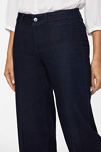 NYDJ Women's Misses Teresa Trouser Jeans-Premium Denim, Dark Enzyme, 8