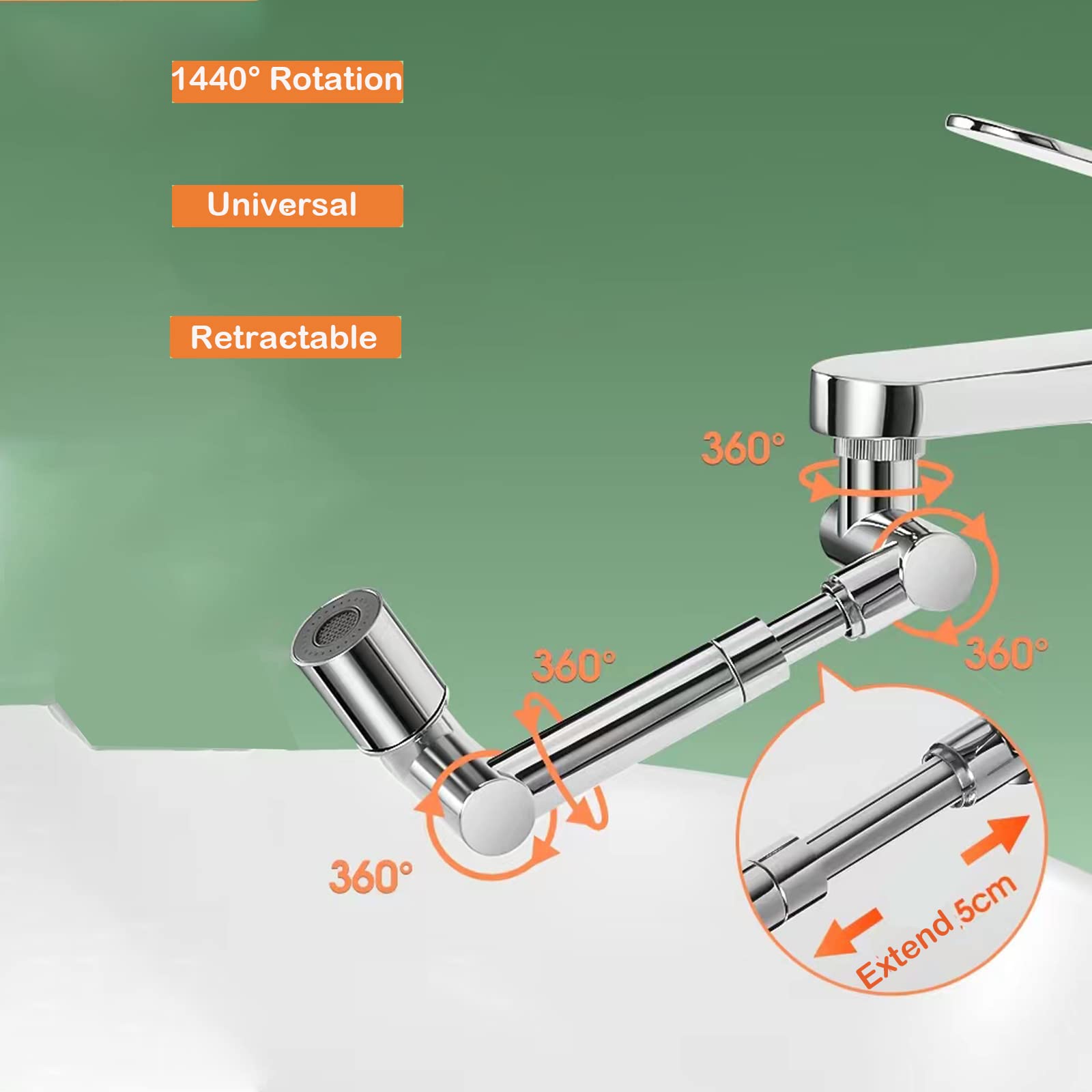 Faucet Extender-Universal Rota
