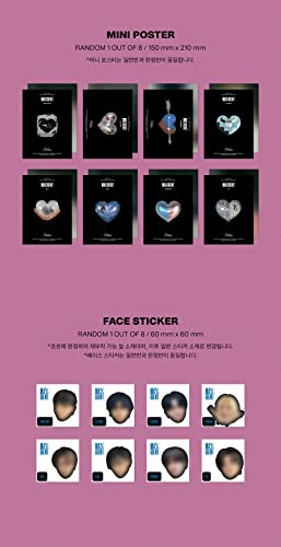 JYP Entertainment Stray Kids - MAXIDENT [GO ver.(Limited Edition)] Album+Pre-Order Benefit (DK1022),Pink