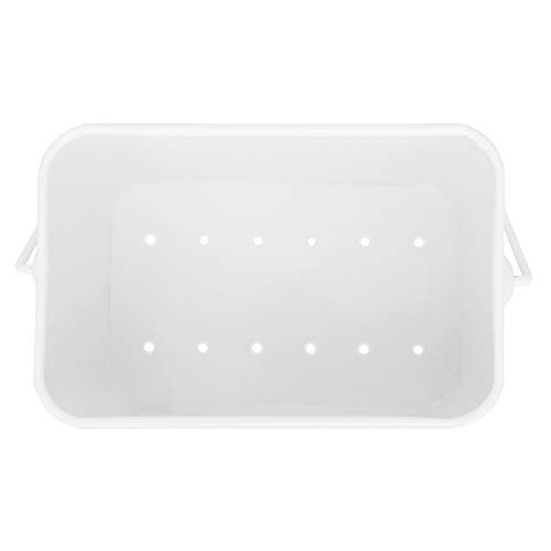 Home Basics CS37374 Peg Holder, 7.75" x 4.5" x 4.5", White