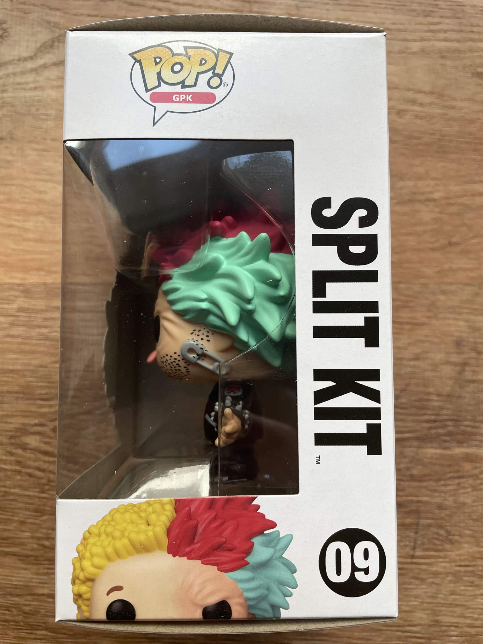 Split Kit Pop #09 Pop GPK: Garbage Pail Kids Vinyl Figure (Bundled with Plastic Protector Case to Protect Display Box)