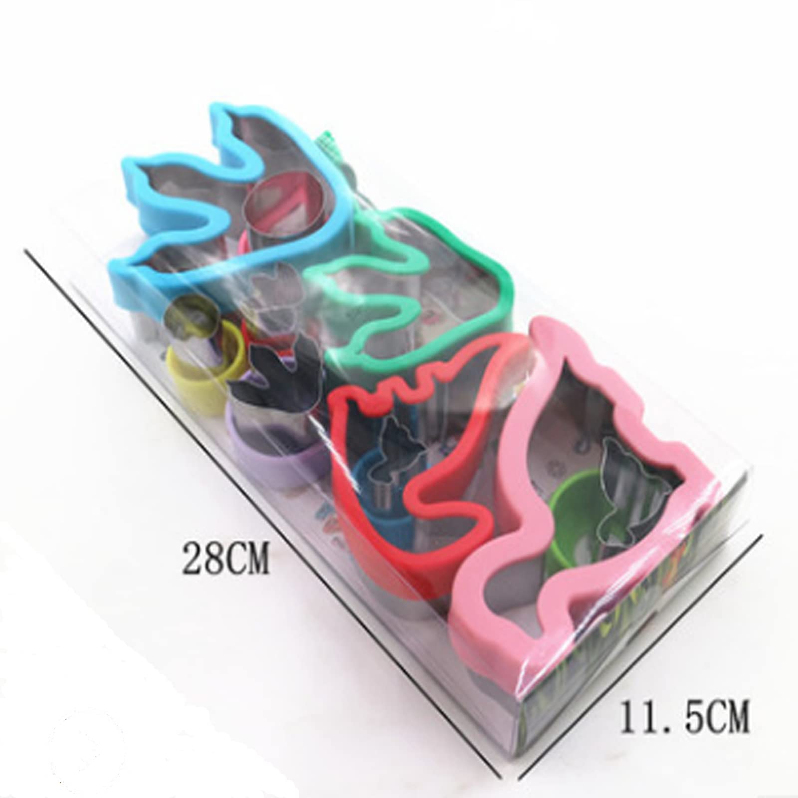 Dinosaur Dragon Cookie Cutters,Sandwich Cutter,Sandwich Cutter for Kids,Metal Biscuit Cutter Set,Fruit and vegetable cutting die(13Pcs/Cookie Cutter)