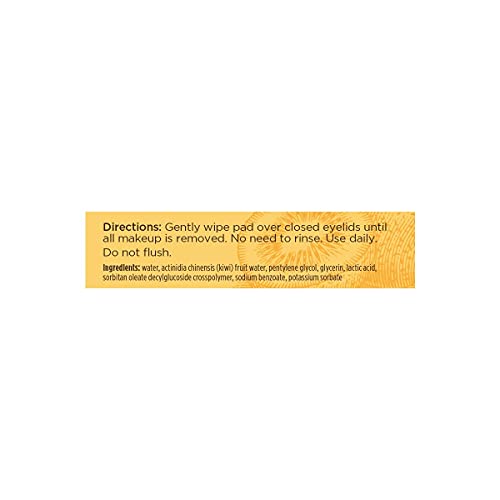 Burt's Bees Eye Makeup Remover Pads,35 Count (Pack of 3)