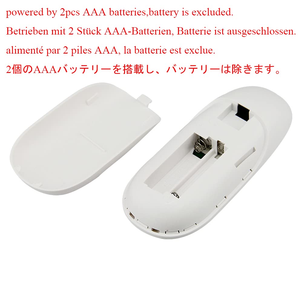 LGIDTECH FUT096 Mi.Light RGBW 4-Zone 2.4GHz RF Remote Full Touch LED Controller(Battery Excluded),Used for Miboxer RGB RGBW LED Strip Lights Controller Receiver Box FUT037 FUT038(Excluded)