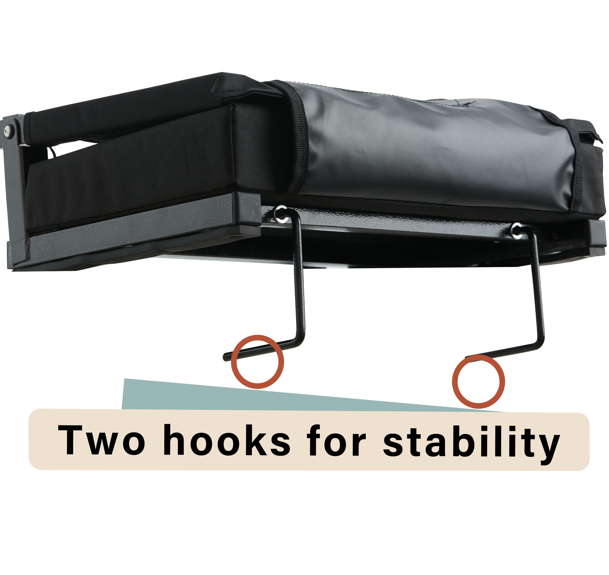 SPORT BEATS Stadium Seats with Back Support Bleacher Chairs with Back and Cushion Thick Padded Bleacher Seats Includes Shoulder Strap