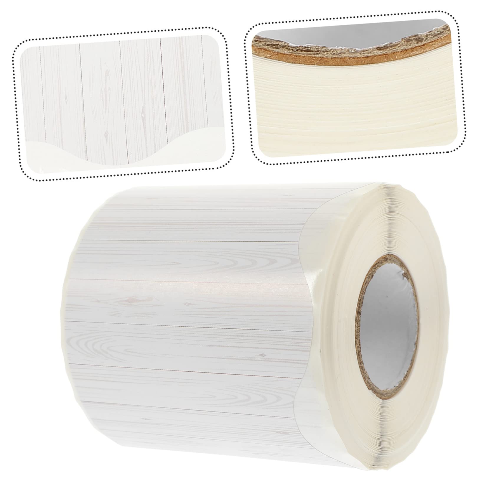 Ciieeo Border Stickers Bulletin Board Decorations Decorative Bulletin Board Trim Chalkboard White Bulletin Board Border Bulletin Board Borders Copper Plate Stickers Wood Grain Wallpaper