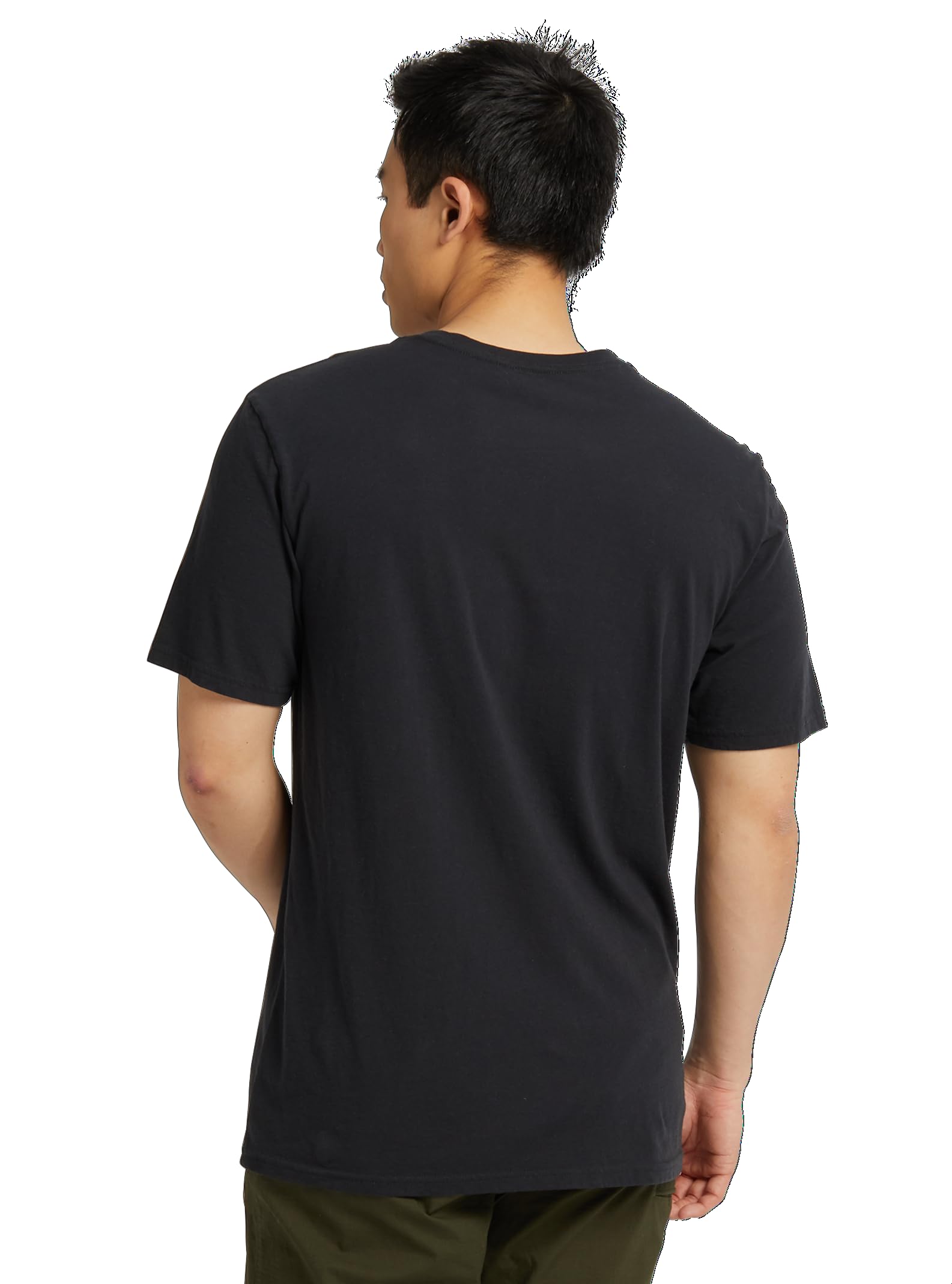 Burton Men's Colfax Short Sleeve T-Shirt, True Black, L