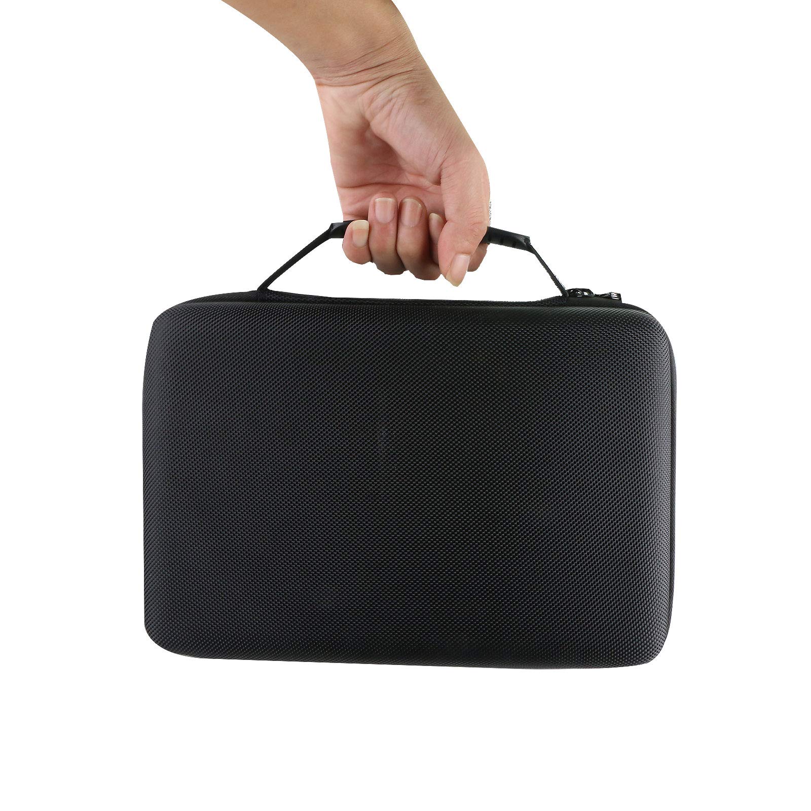 co2CREA Hard Carrying Case replacement for Zoom FOUR Bass Guitar Multi-Effects Processor Pedal (Zoom G1X B1X A1X FOUR Guitar Case, Black Case)