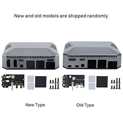 for Raspberry Pi Aluminum Alloy Case, for Raspberry Pi 4B Case Power Shutdown for Raspberry Pi 4B