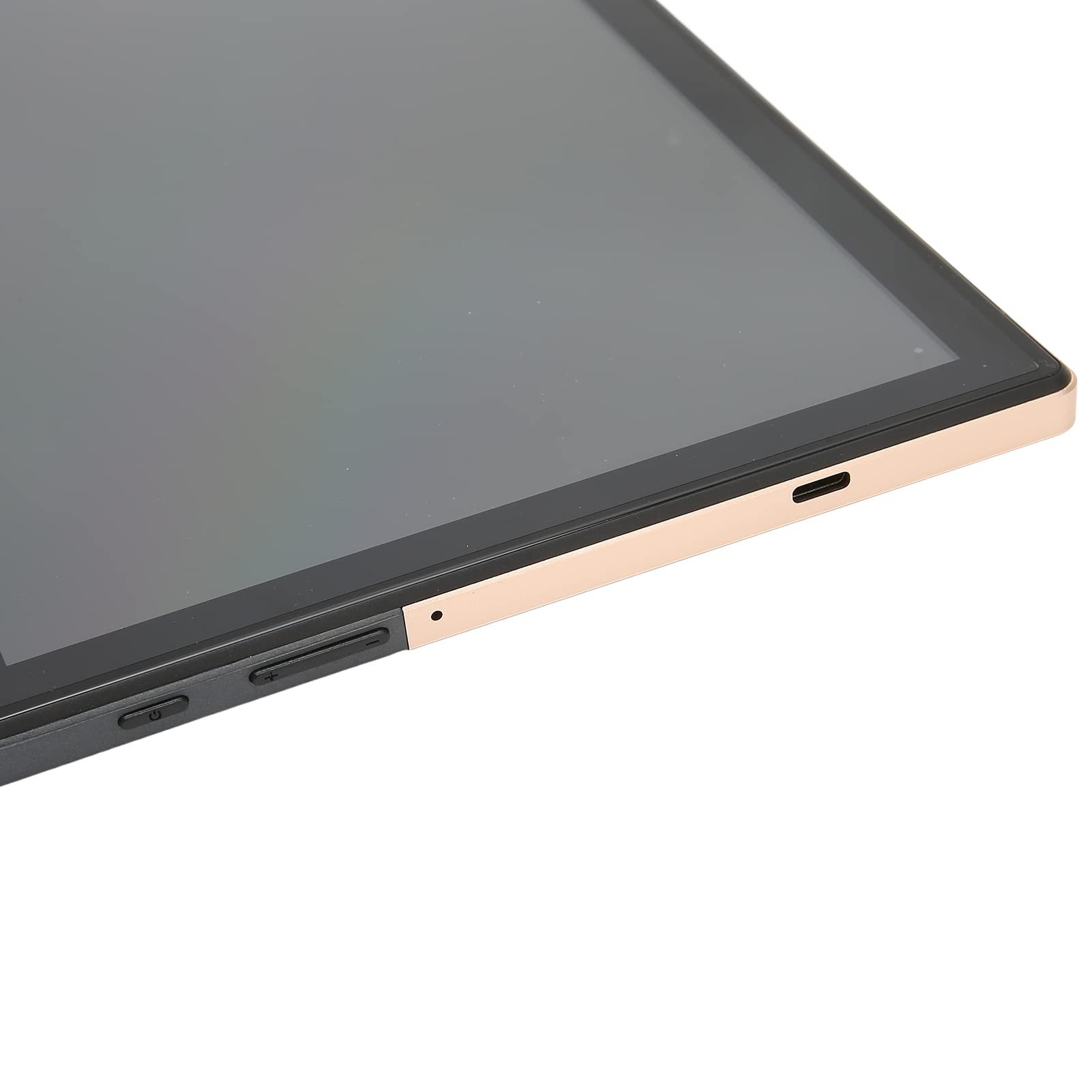 Dual band tablet, 128G ROM golden octa-core tablet with dual speakers for kids at home