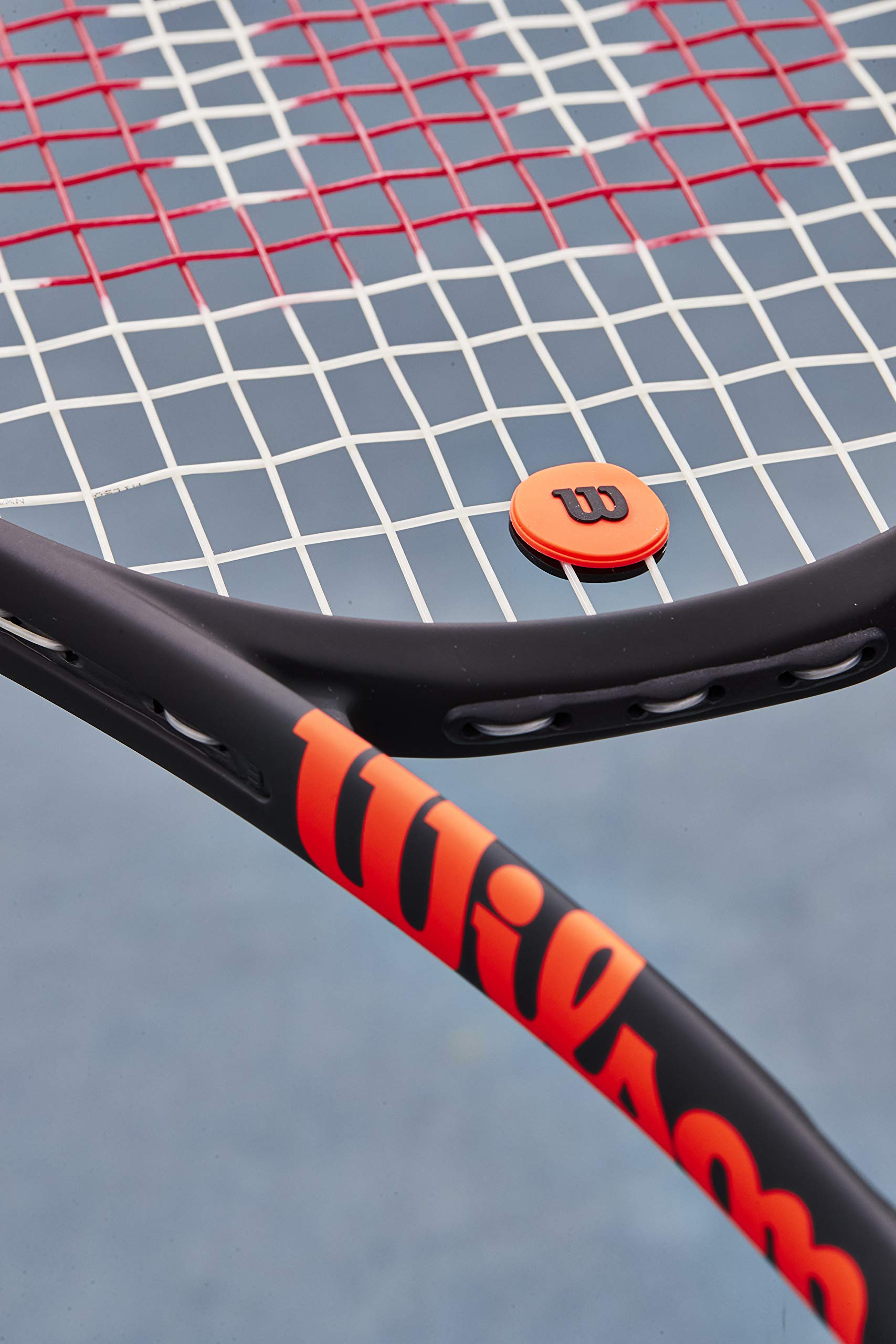 WILSON unisex adult Pro Feel Clash dampener, Red, 2 US