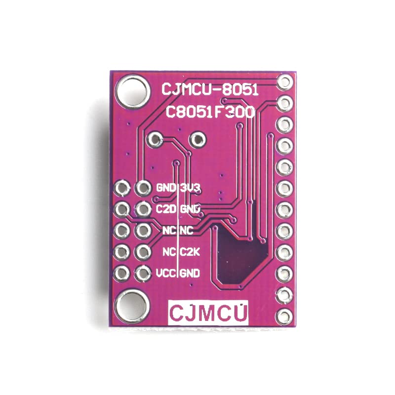 EC Buying 2Pcs CJMCU-8051 Development Board, CIP-51 MCU Microcontroller with 8-bit ADC,16 Bit Counter/Timer Input, Built in Temperature Sensor, 256 Byte Internal RAM and 128 Byte Register (SFR)
