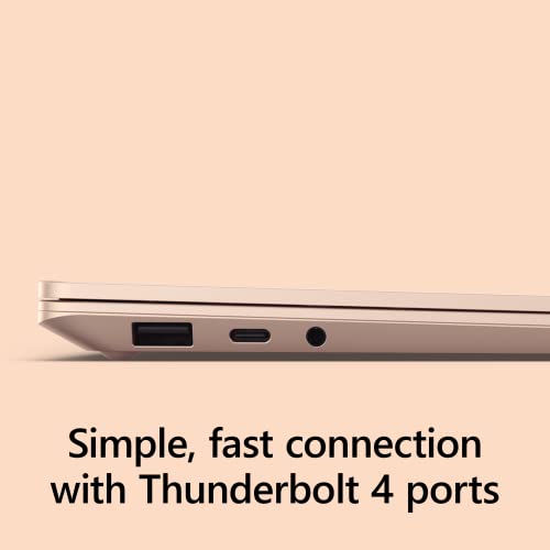 Microsoft Surface Laptop 5 (2022), 13.5" Touch Screen, Thin & Lightweight, Long Battery Life, Fast Intel i5 Processor for Multi-Tasking, 512GB Storage with Windows 11, Sandstone