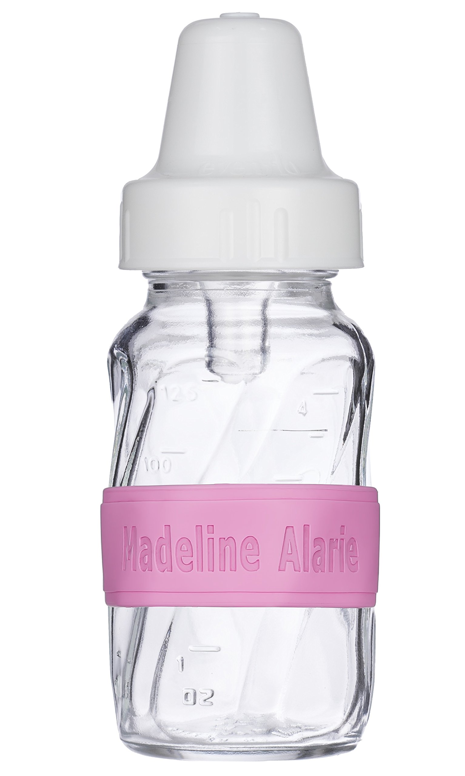 Custom Baby Bottle Labels for Daycare Pink Blue or Orange 4 Pack Sippy Cup Labels Personalized Bands