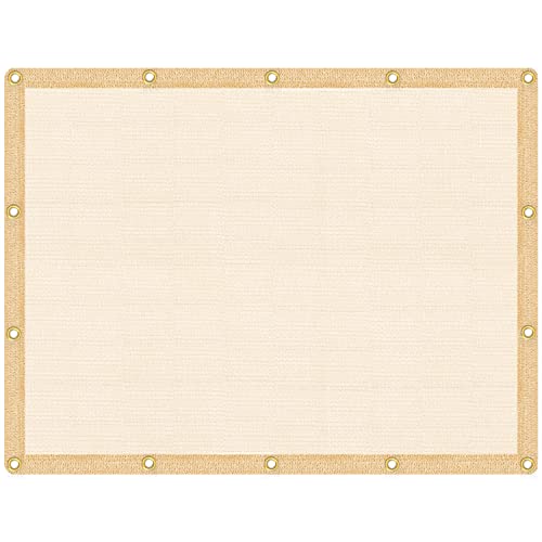 Junkogo Shade Cloth 40% 10x15ft Sun Shade Lightweight Mesh Netting Cover for Pergola, Garden, Outdoor, Patio, Deck, Backyard