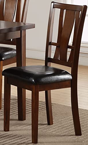 Liveasy Furniture Dining Room Table Set for 6, Kitchen Table with Bench and Chairs Set (Set of 6) Dinette Table with Chairs and Bench (Dixon)