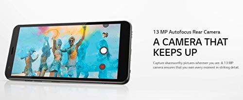 LG Prime 2 (16GB) 5.45" FullVision HD+ Display, 3,000 mAh All Day Battery, 4G LTE GSM AT&T Unlocked for All GSM Carriers - LM-X320AA (16 GB) (Renewed)