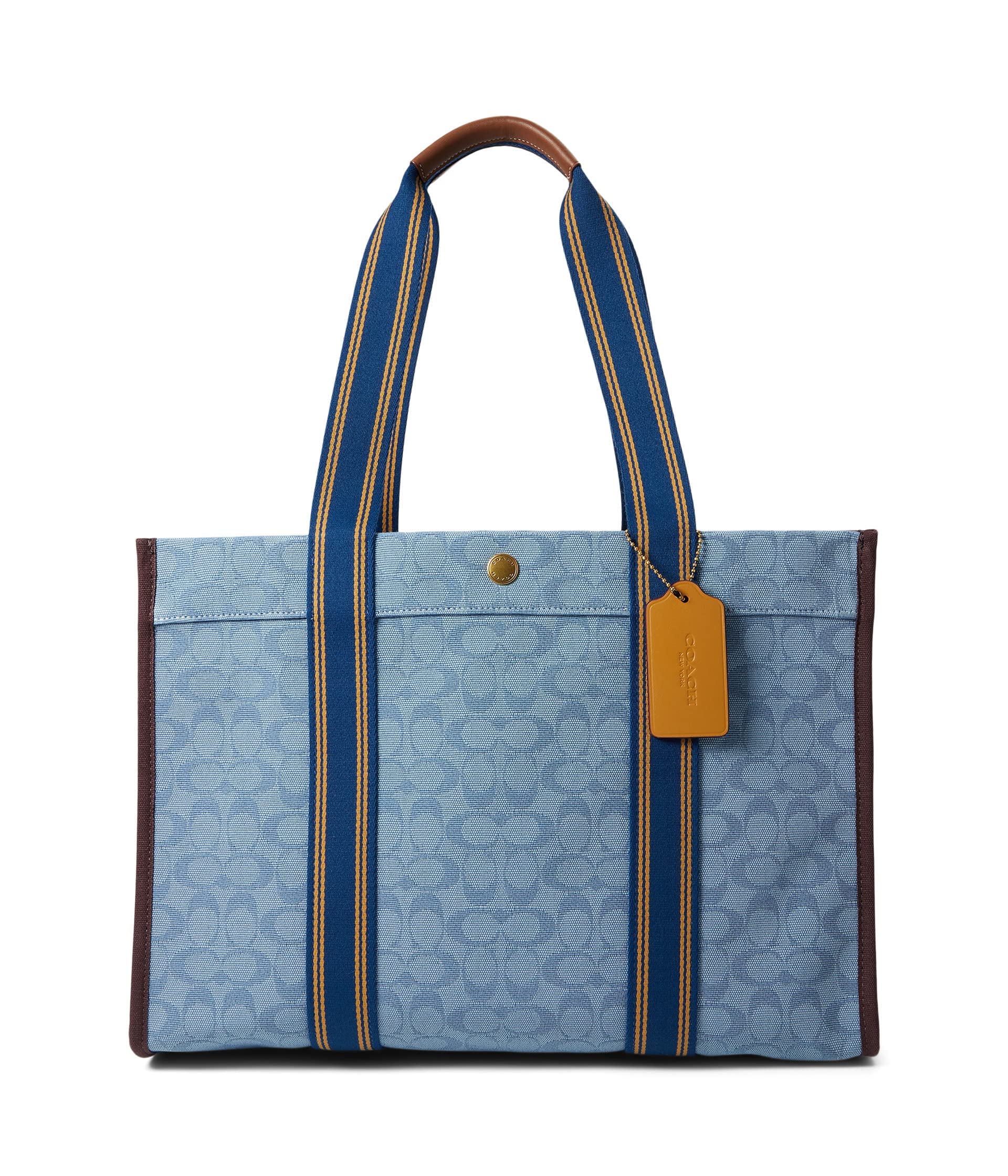 Coach Signature Canvas Spin Tote 42 Slate/Multi One Size