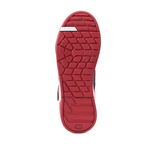 Crank Brothers Mallet Speedlace Mountain Bike Shoe Red/Black/White - Red Outsole, 9.0