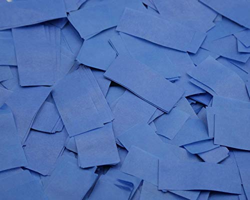 Ultimate Confetti - (1lb) Dark Blue Tissue Confetti - Biodegradable - Hanukkah, Baby Shower, Holiday Color