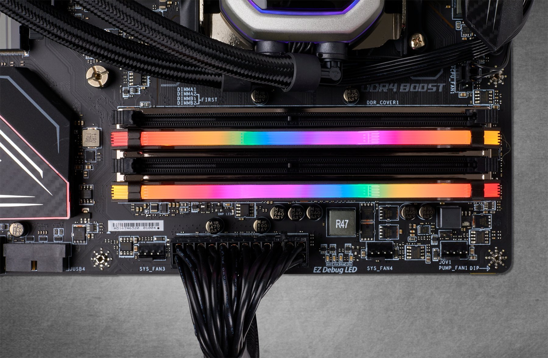 Corsair Vengeance RGB Pro 32GB (2x16GB) DDR4 4000 (PC4-32000) C18 Optimized for AMD X570 – Black