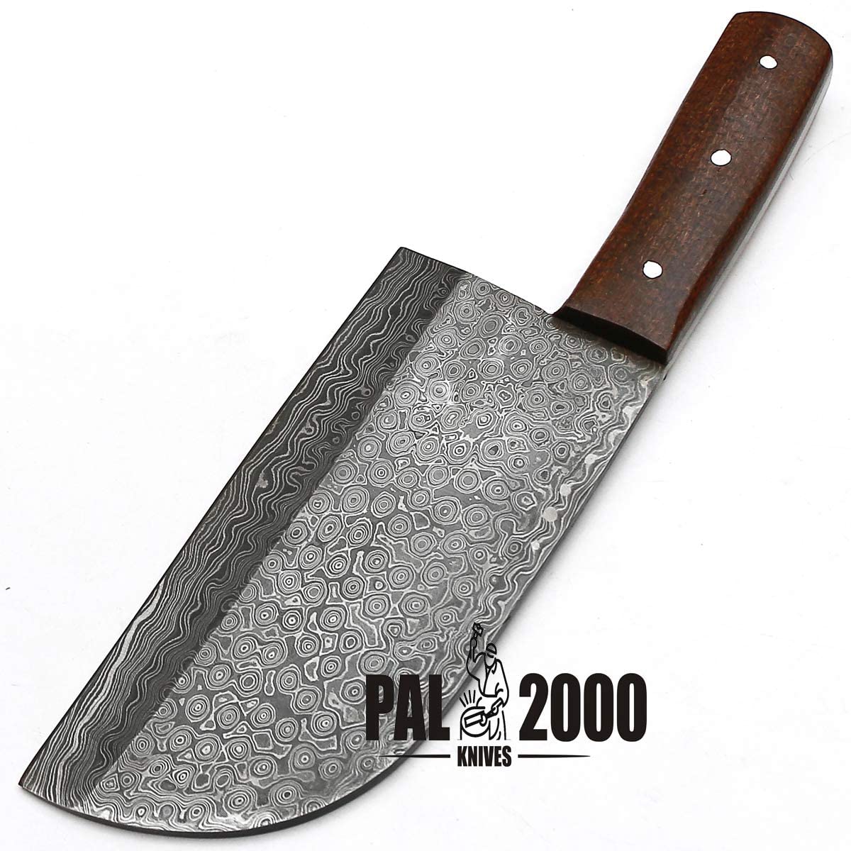 Custom Handmade - Carbon Steel - Cleaver Chopper Edc Knife - Serbian chef knife - Nikos Kitchen Butcher Knives - Knife With sheath - coolina kitchen - Handmade Meat Cleaver Knife 8666