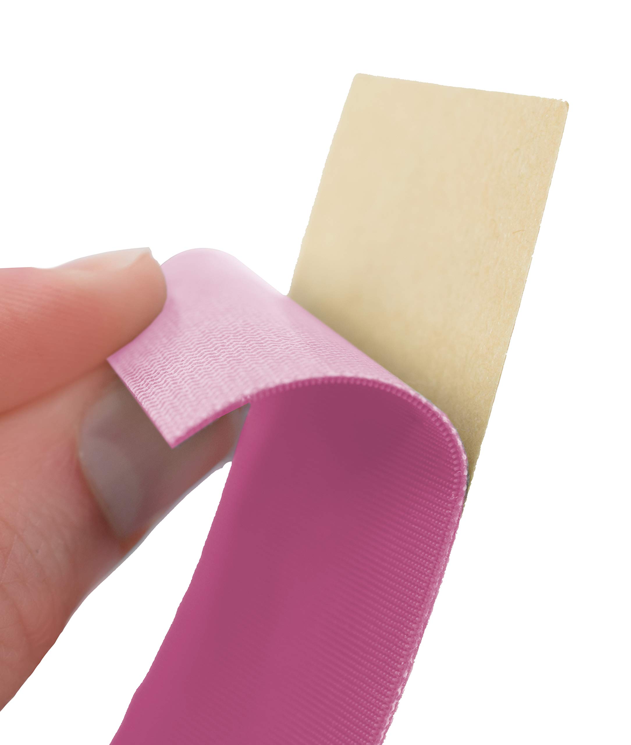 Teak Tuning Gecko Deck Grip Trick Tape, Pink - Insanely Grippy Rubber-Like Feel, Ultimate Control for Learning New Tricks - 3M Adhesive Backing - 110mm x 35mm