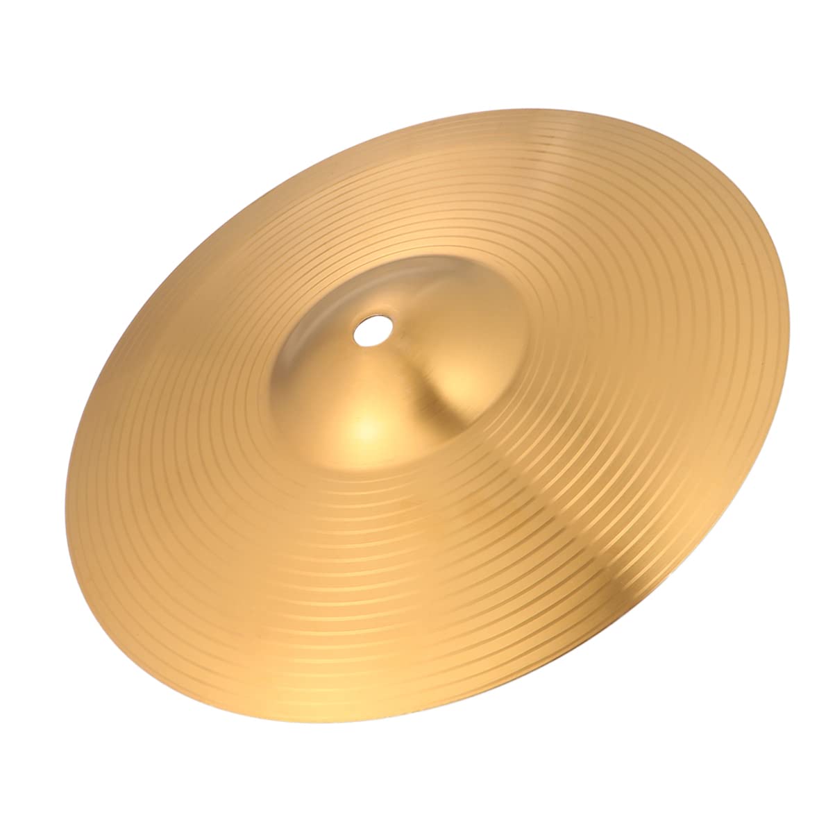 ERINGOGO 2 pieces Crash Ride Cymbal crash cymbal brass- hat cymbals crash ride 10 inch Bass Drum Cymbal