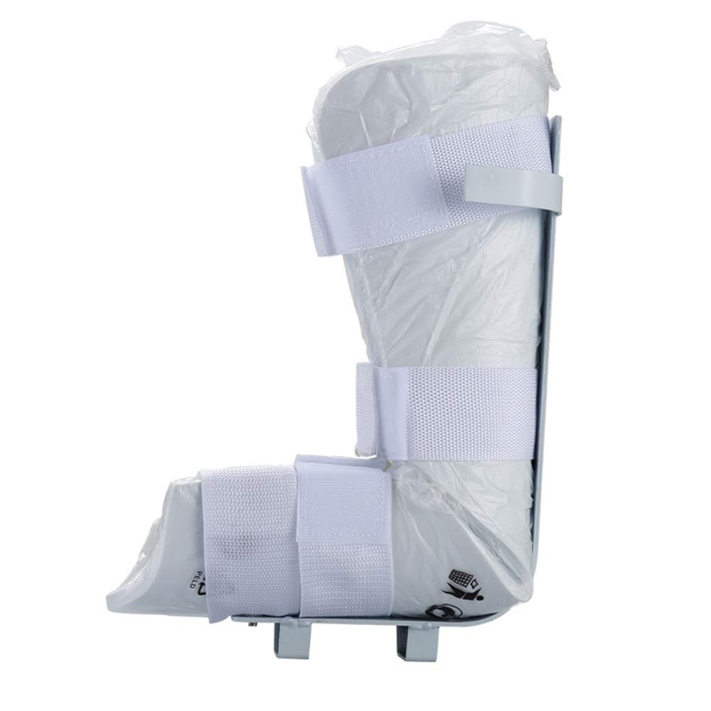 Comfort Universal Leg Support for Motorized Pedal Exerciser and Exercise Bike, White, 1 Pair