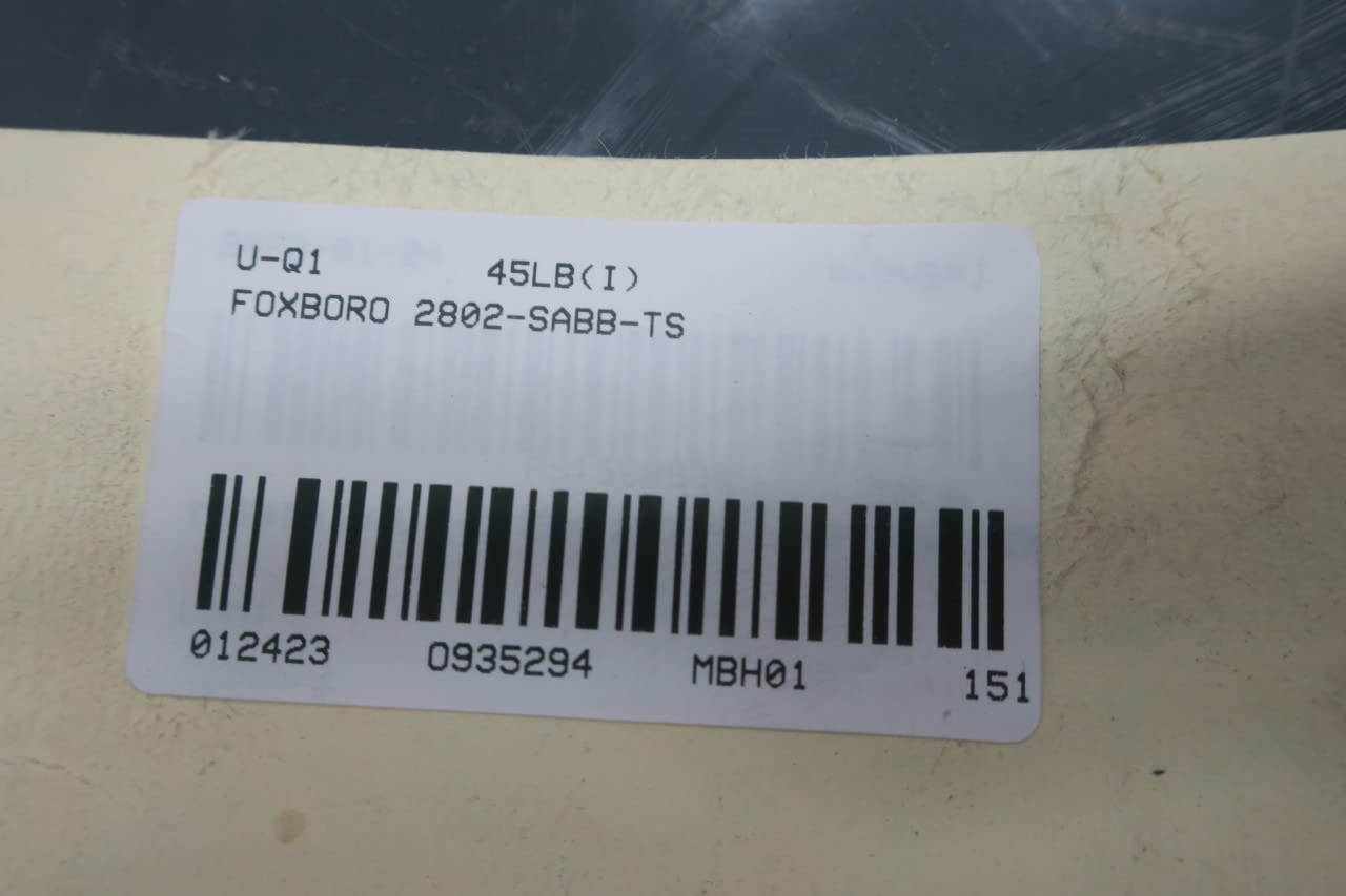 FOXBORO 2802-SABB-TS N/2800 Series Magnetic FLOWTUBE 2IN 120V-AC