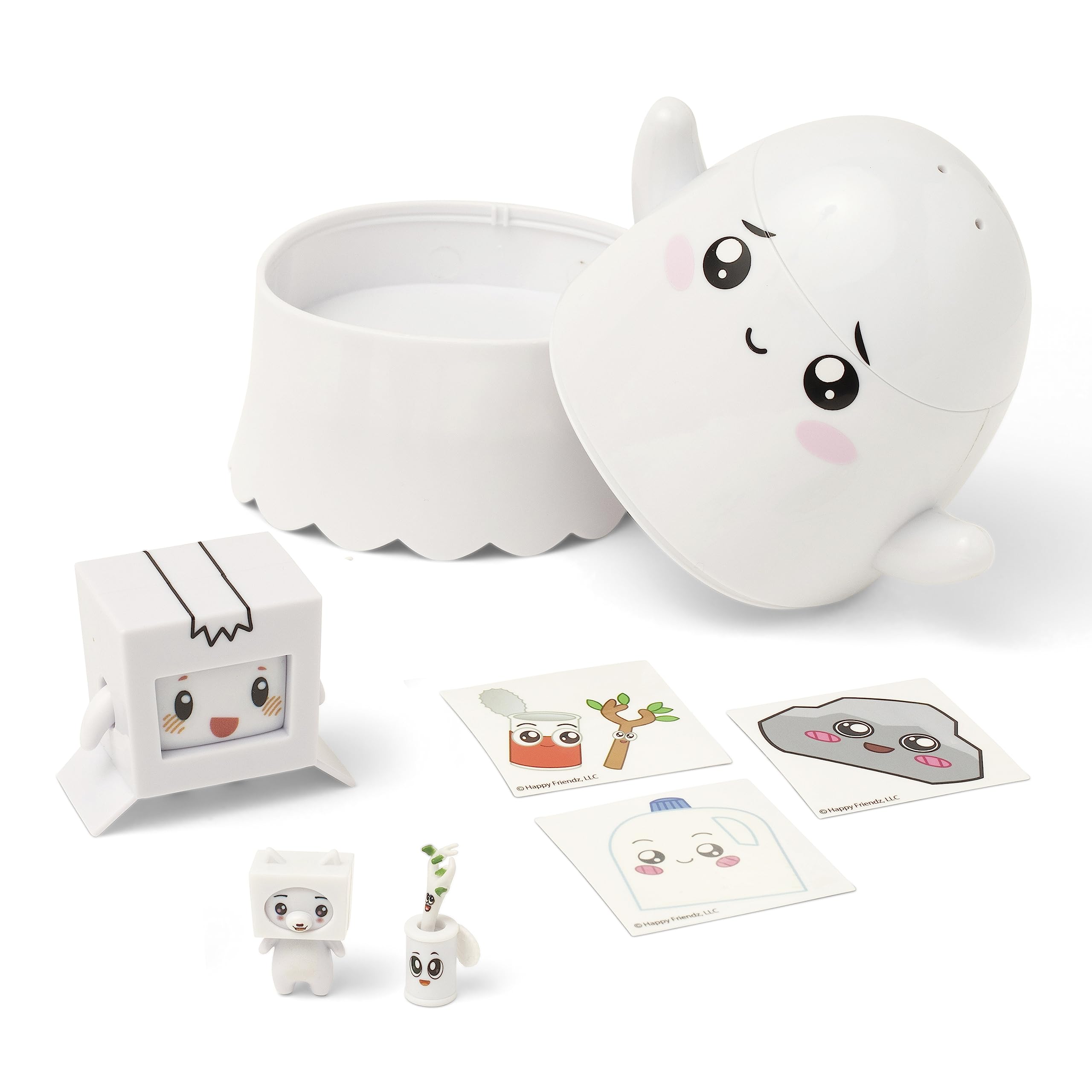 LankyBox Ghosty Glow Mystery Box Ghosty Mystery Box with 7 Exciting Toys to Discover Inside, Officially Licensed Merch